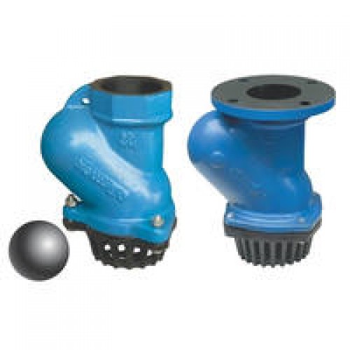 CI 100mm Foot Valve - Ball type - NORMAX Make | SAFEWORLD