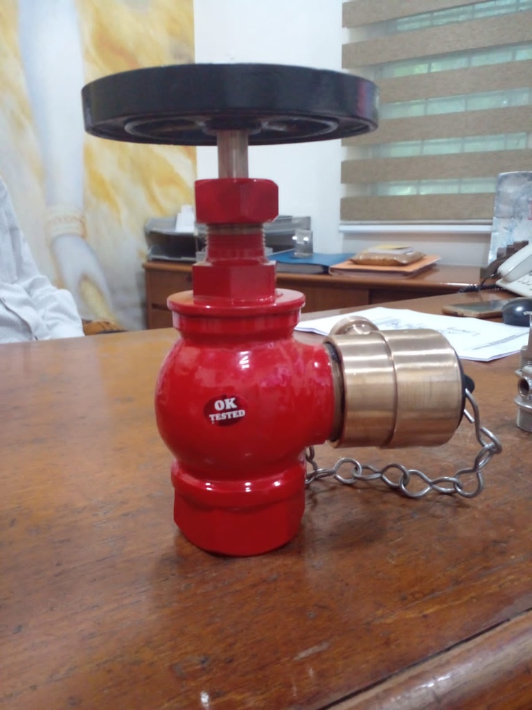GM 37mm Hydrant Valve Right Angle type Screwed End | SAFEWORLD