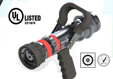 Superfire Junior Selectable "O" Metric Fire Fighting Nozzle - UL Listed ...
